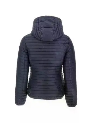 SAVE THE DUCK Hooded Quilted Jacket - Blue