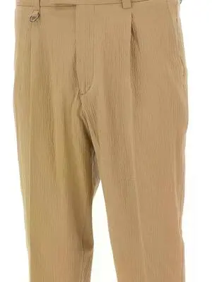 PAOLO PECORA Pleat-detail Trousers