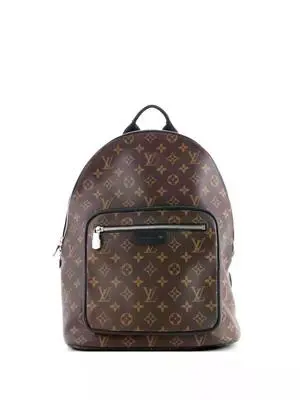 LOUIS VUITTON Josh Macassar Monogram Canvas Backpack - Brown