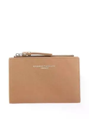 GIANNI CHIARINI Dollaro Grained-leather Wallet