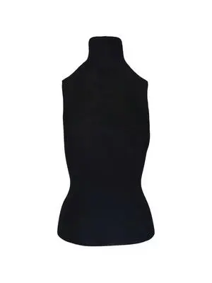 Dorothee Schumacher Sleeveless Roll Neck Knit Top
