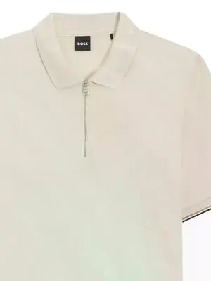 BOSS Cotton-piqué Polo Shirt - Neutrals