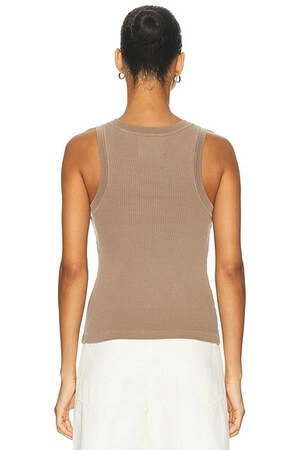 Citizens Of Humanity Isabel Rib Tank Top - Cocoa