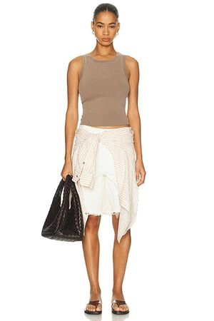 Citizens Of Humanity Isabel Rib Tank Top - Cocoa