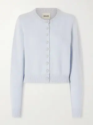 Khaite Cashmere Cardigan - Blue