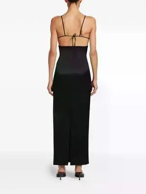 VIOLANTE NESSI Maxi Dress With Open Back And Split
