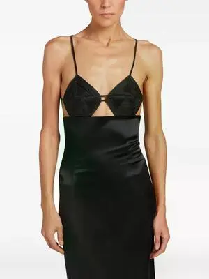 VIOLANTE NESSI Maxi Dress With Open Back And Split