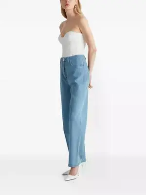 VIOLANTE NESSI Hexagonal Pocket Straight-leg Jeans