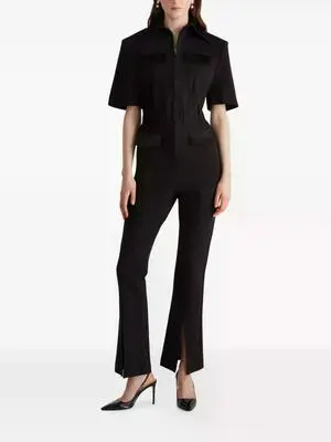 VIOLANTE NESSI Duse Zipped Jumpsuit - Black
