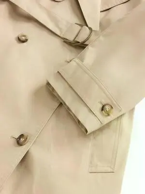 Woolrich Double-breasted Belted Trench Coat - Neutrals