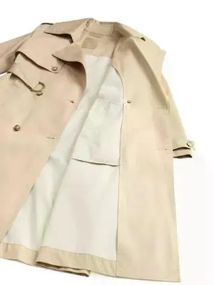 Woolrich Double-breasted Belted Trench Coat - Neutrals