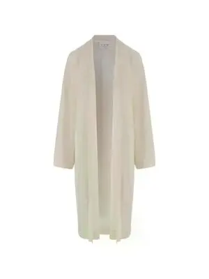 SA SU PHI Open-front Long-sleeve Coat - Neutrals