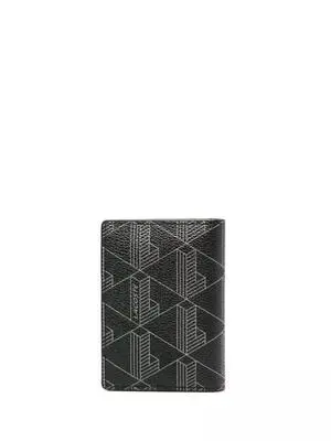 Lacoste Logo-plaque Bi-fold Design Wallet - Grey