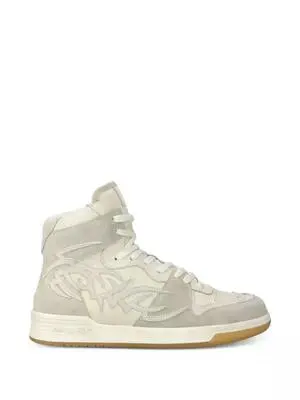 MISBHV High-top Sneakers With Suede Panelling - Neutrals