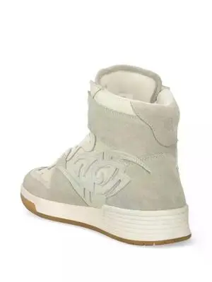 MISBHV High-top Sneakers With Suede Panelling - Neutrals
