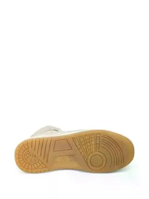 MISBHV High-top Sneakers With Suede Panelling - Neutrals