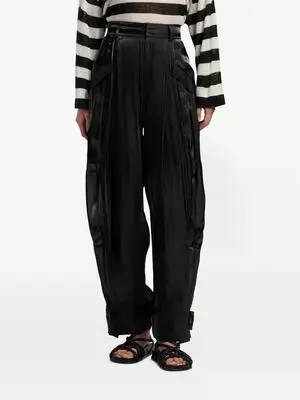 Ralph Lauren Sonya Buttoned High-rise Trousers