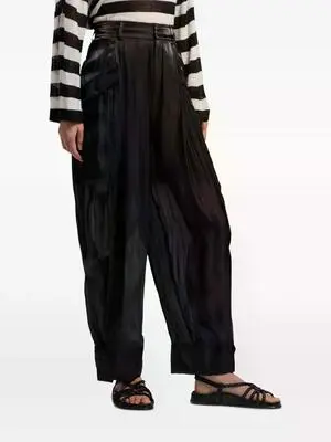 Ralph Lauren Sonya Buttoned High-rise Trousers