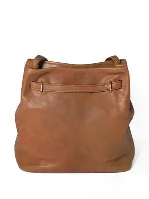 Miu Miu Aventure Nappa Leather Bucket Bag - Brown