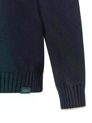 Paul & Shark V-neck Knitted Sweater