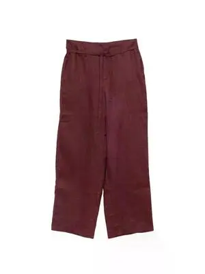 JCSOPHIE Loire Belted Trousers - Red