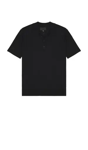 NILI LOTAN Bryce Polo Sweater In . Also - Blue