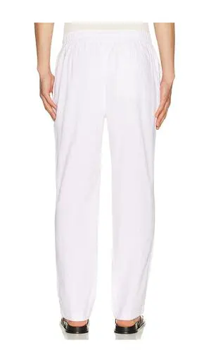VINTAGE SUMMER Linen Blend Pants - White
