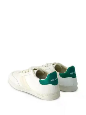 Woolrich Panelled Leather Sneakers