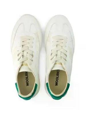 Woolrich Panelled Leather Sneakers