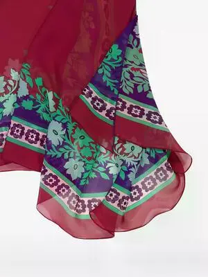 La DoubleJ Maria Floral Print Cape