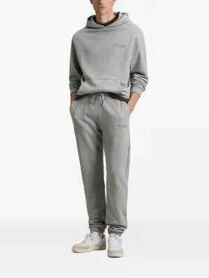Woolrich Logo-detail Hoodie - Grey