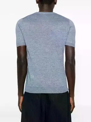BARBA NAPOLI Linen T-shirt