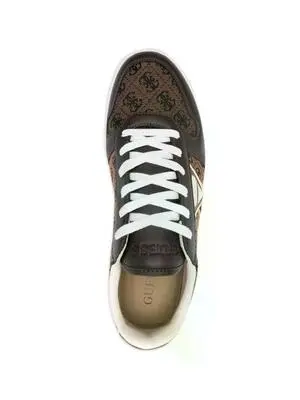 Guess Monogram Lace-up Sneakers
