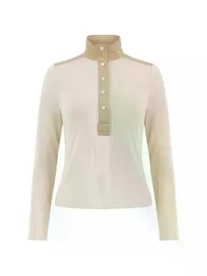 Veronica Beard Reymart Button-detail Sweater - Neutrals