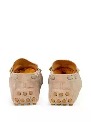 TOD'S Gommino Knot Slip-on Loafers - Neutrals