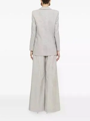 NISSA Floral Detail Check Blazer