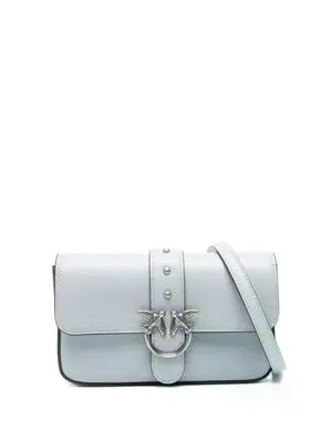 Pinko Mini Love One Cross Body Bag - Blue
