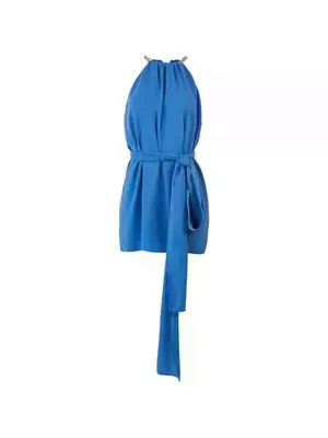 Carolina Herrera Chain-strap Halterneck Top