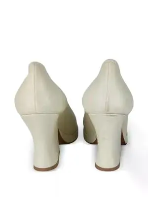 Bottega Veneta Peep-toe Leather Pumps
