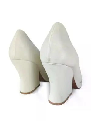 Bottega Veneta Peep-toe Leather Pumps