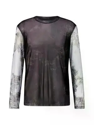 LUEDER Long-sleeve T-shirt - Black