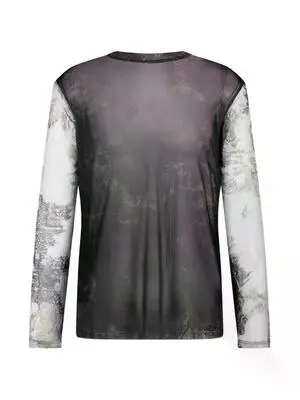 LUEDER Two-tone Long-sleeve T-shirt