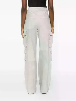 SALVATORE SANTORO Suede Cargo Trousers