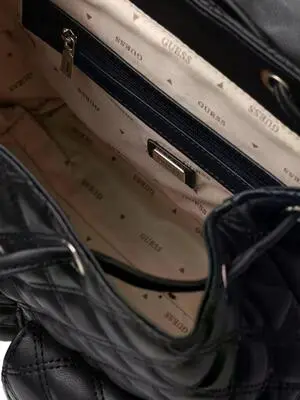 Guess Quilted Chain-detail Backpack