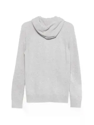 Eleventy Ribbed Cashmere Hoodie