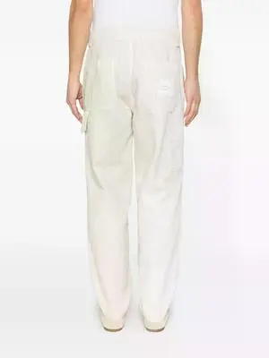 Eleventy Cotton Patch Pocket Trousers With Side Stripe Detail