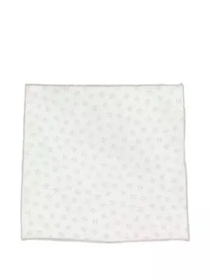 Eleventy Floral Scarf Neutrals