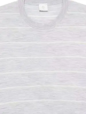 Eleventy Striped Round-neck T-shirt