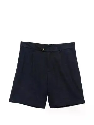 Eleventy Knitted Deck Shorts - Blue