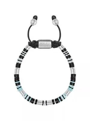 NIALAYA JEWELRY Beaded Bracelet - Silver